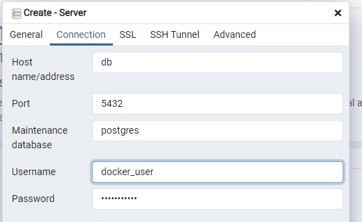 Docker pgAdminを導入してPostgreSQLをGUIで管理する